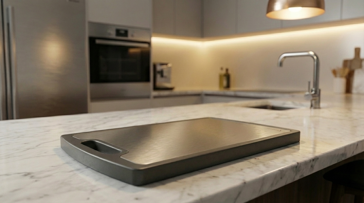 Titan Edge | Premium Titanium Cutting Board